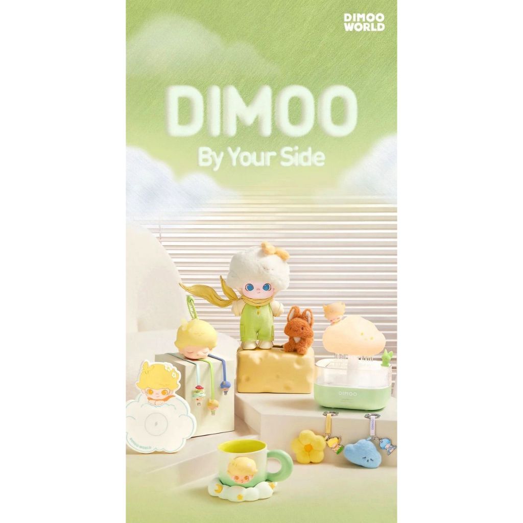 Pop MART POP MART DIMOO by Your Side Series ตุ ๊ กตาพวงกุญแจเครื ่ อง ...