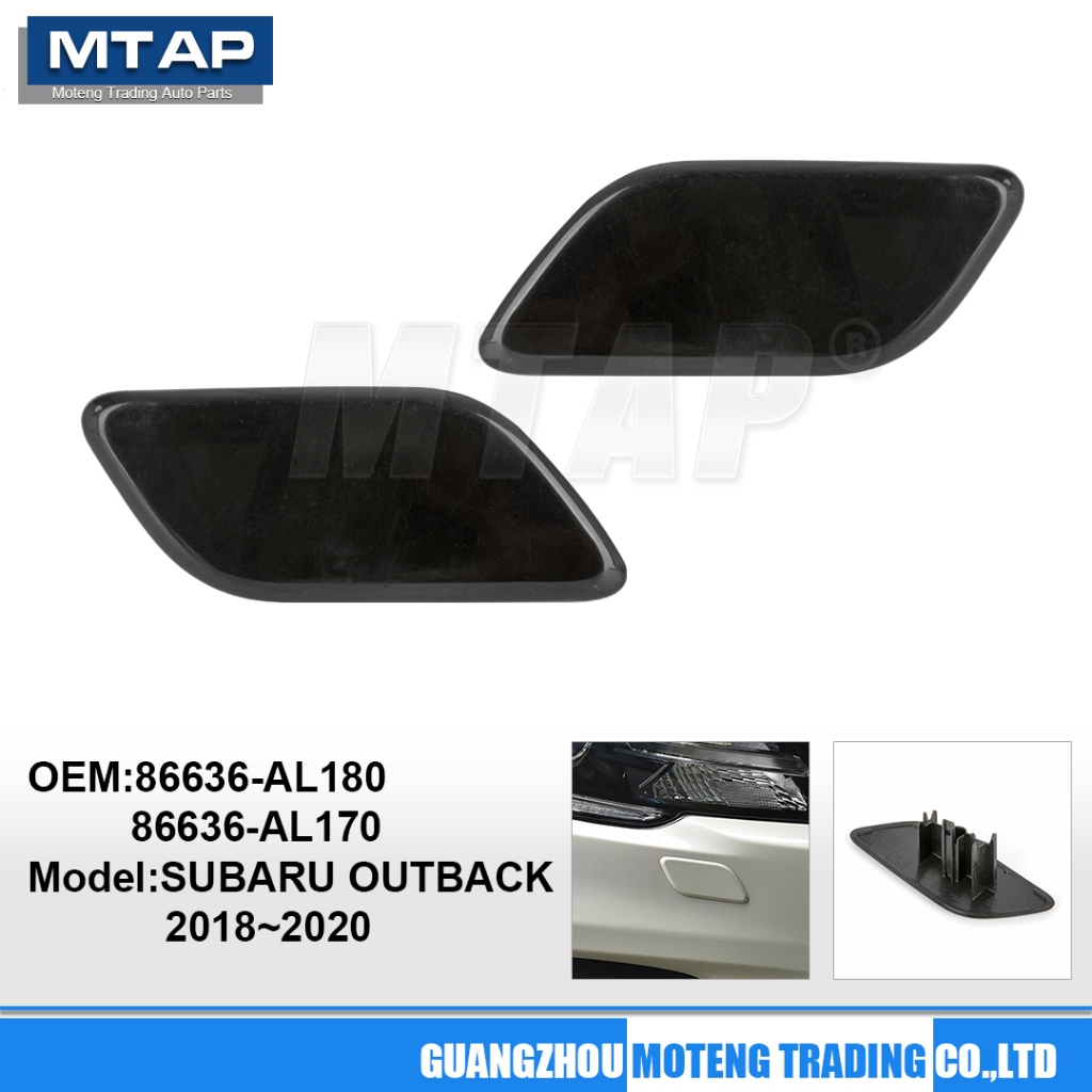 ไฟหน ้ าเครื ่ องซักผ ้ าหัวฉีดฝาครอบ unpainted สําหรับ Subaru OUTBACK ...