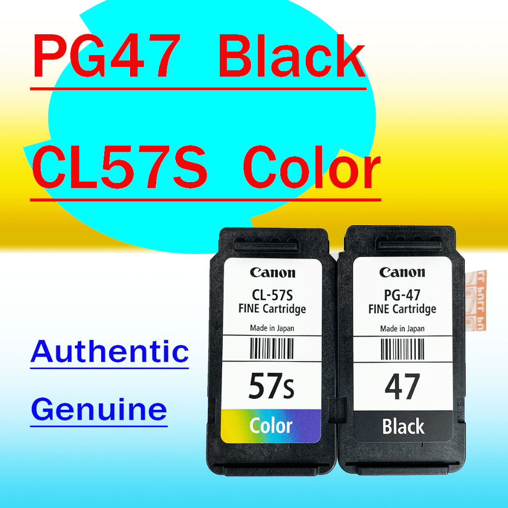 เครื่องพิมพ์ Canon ของแท้ Canon 47 57 ตลับหมึก E400 410 417 460 470 477 ...