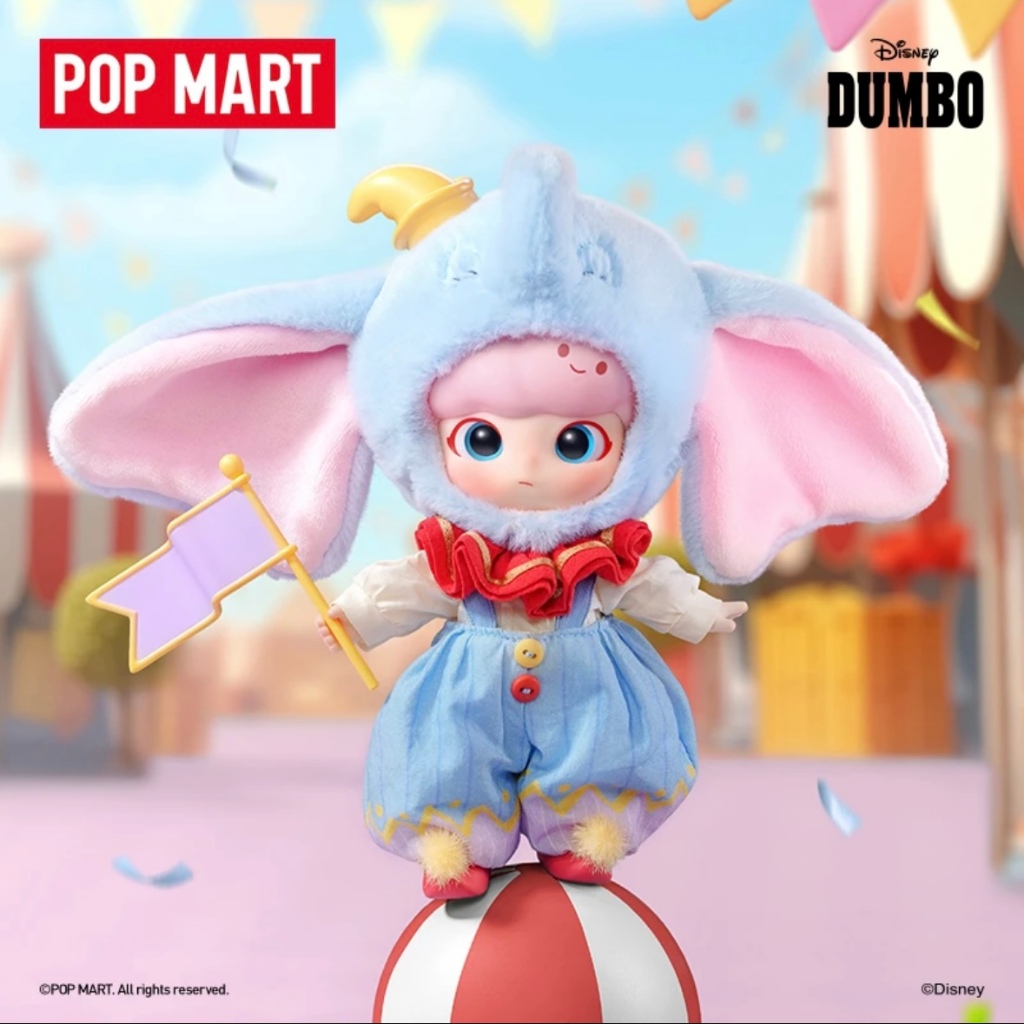 POPMART DIMOO x Dumbo Action Figure ตุ ๊ กตาตกแต ่ งของขวัญตุ ๊ กตาน ่ ...