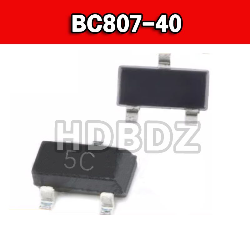 100pcs BC807-40 5C SOT23 45V 500mA BC807 ทรานซิสเตอร์ PNP Triodes IC SMD | Shopee Thailand