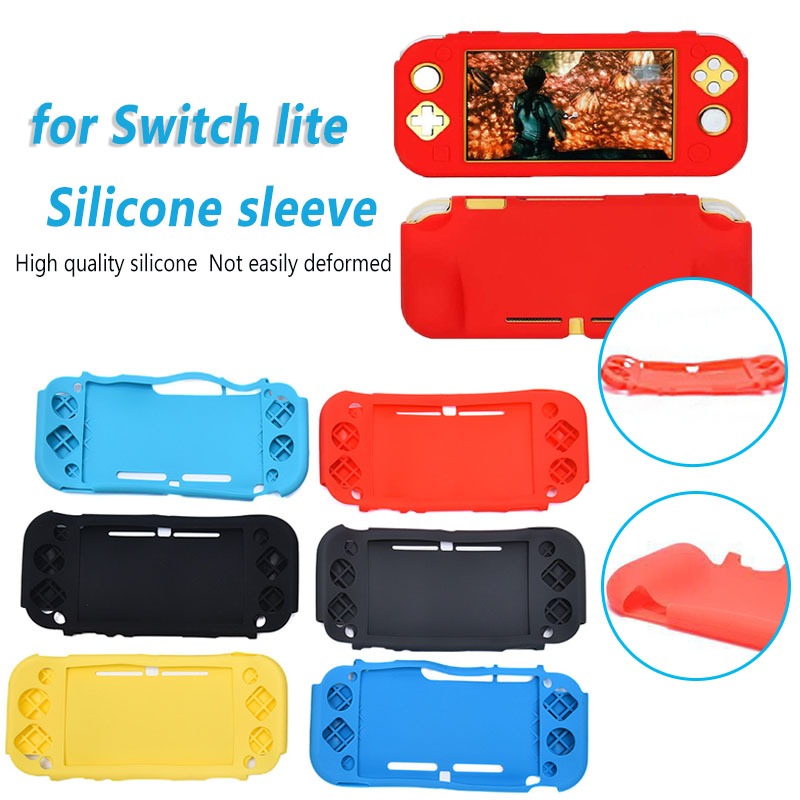ฝาครอบซิลิโคนห ่ อเต ็ มเคสป ้ องกันสําหรับ Funda Nintendo Switch Lite อุปกรณ ์ เสริมฝาครอบป ้ ...