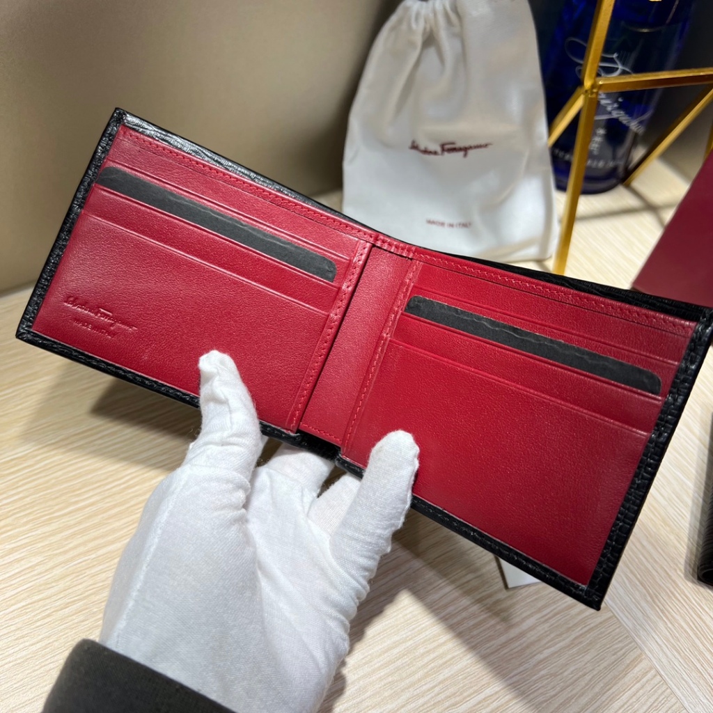 2024 สินค ้ าใหม ่ Express Fila Wallet 66-A064#黑红 | Shopee Thailand