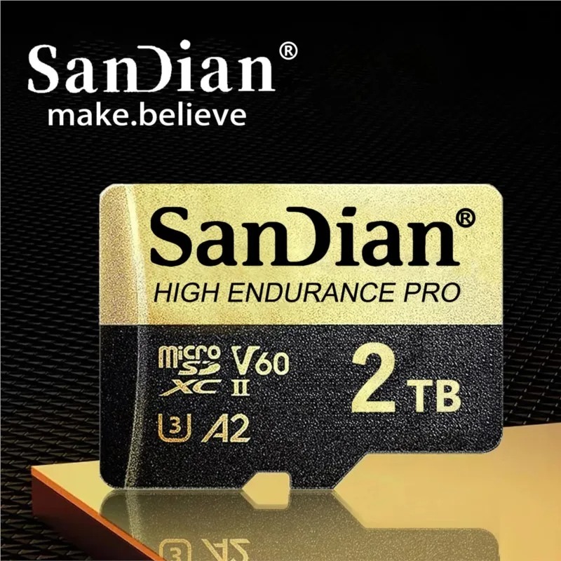Sandian 1TB ความเร็วสูง Micro TF Sd การ์ด 1TB 2TB Flash Class 10 ...