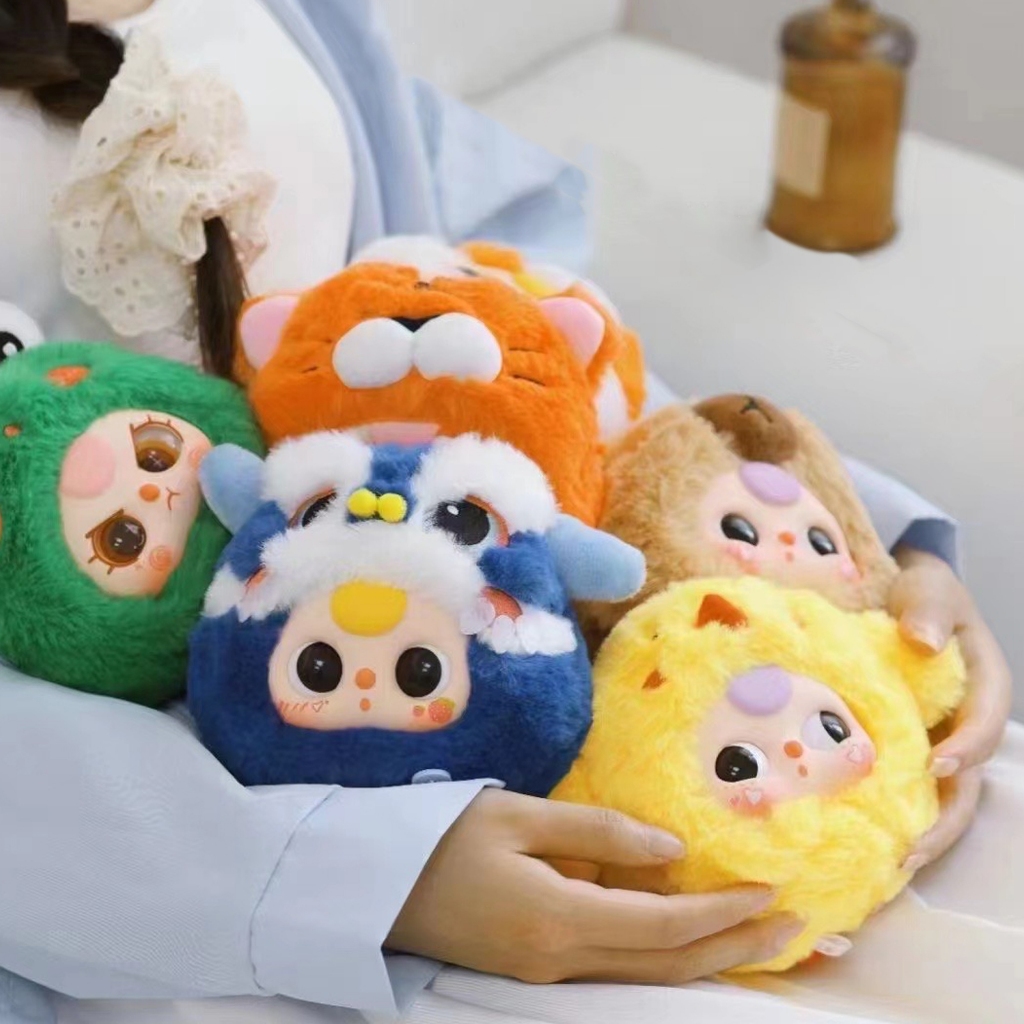 Baby Three V2 animal party series ตุ ๊ กตา Unbox, สัตว ์ น ่ ารัก ตุ ๊ ...