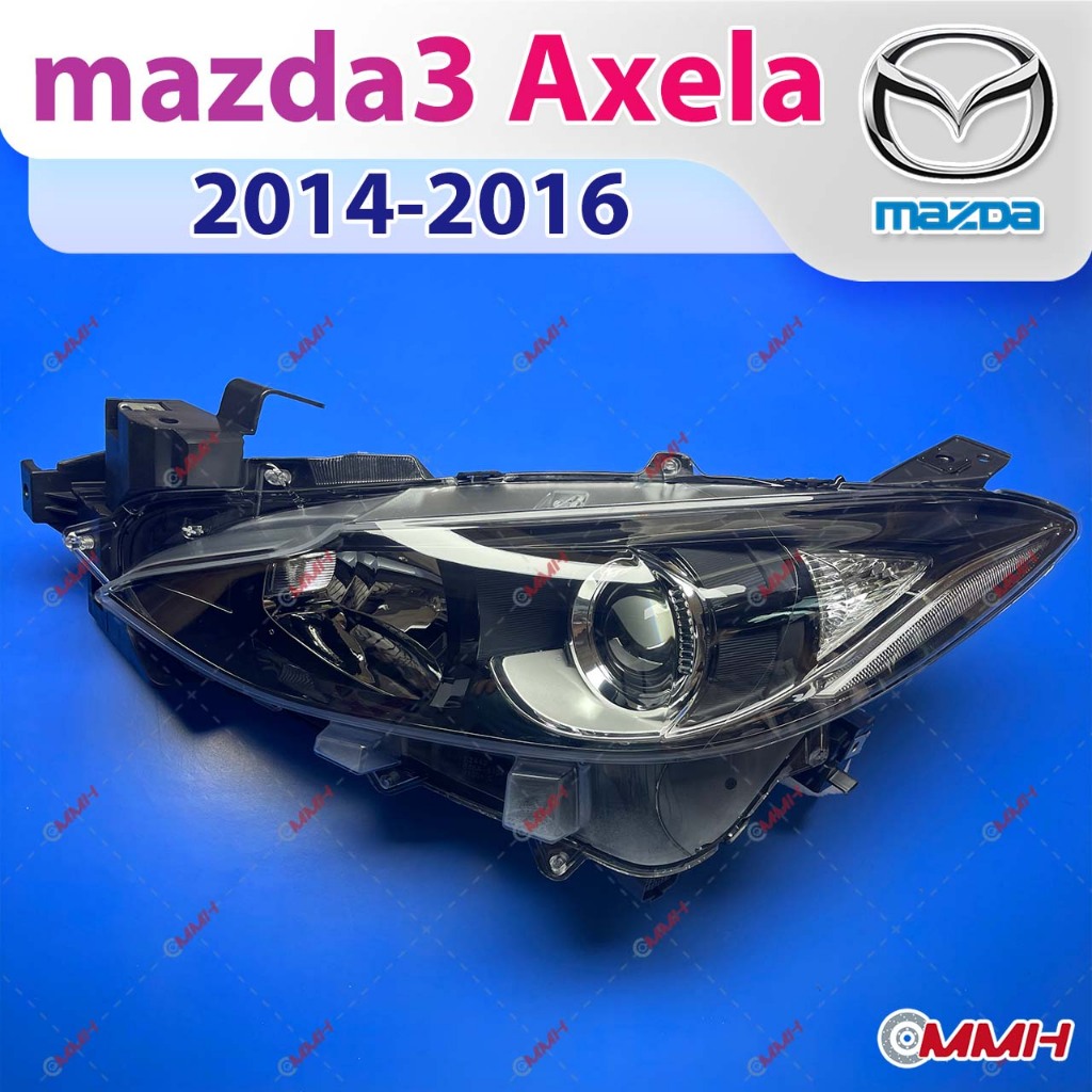 ไฟหน้ารถยนต์ Mazda 3 mazda3 Axela 2014-2016 ไฟหน้าสำหรับ ไฟหน้า โคมไฟ ...