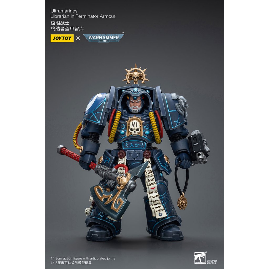 【Su baby】JOYTOY Warhammer 40K Ultramarines Librarian in Terminator ...