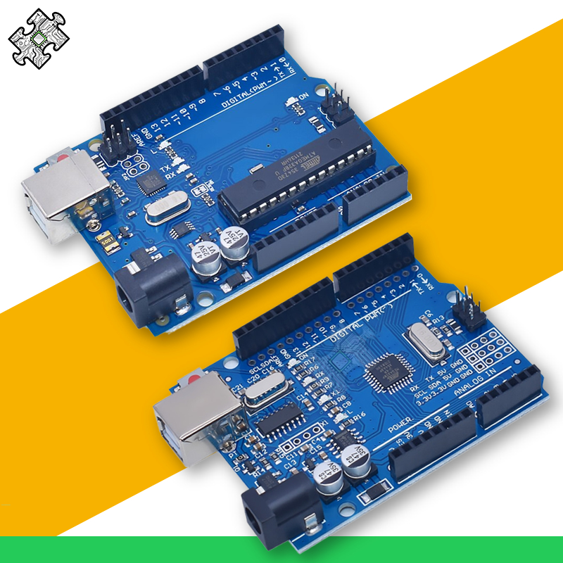 ภาษาอังกฤษ★Arduino บอร์ดอัพเกรด UNO R3 R4 พร้อมหัวเข็ม ATMEGA328P ...