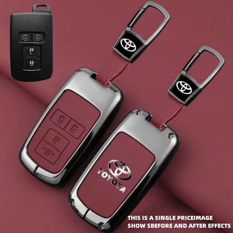 ใหม ่ โลหะผสมสังกะสีพวงกุญแจToyota All Voxy 2020 Sienta Vellfire ...