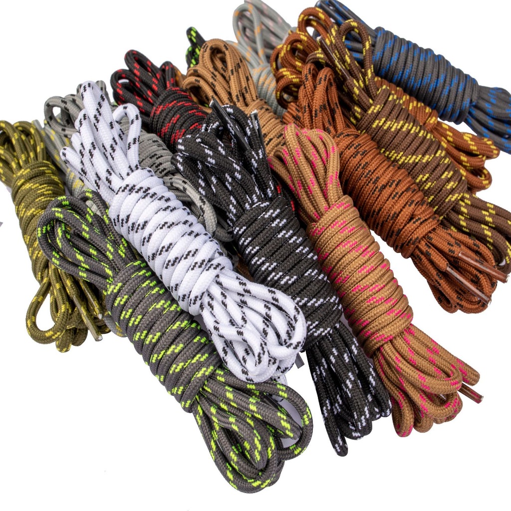 ยาว 180 ซม. รองเท้า Boot laces Solid Shoelaces Strings สําหรับรองเท้า ...