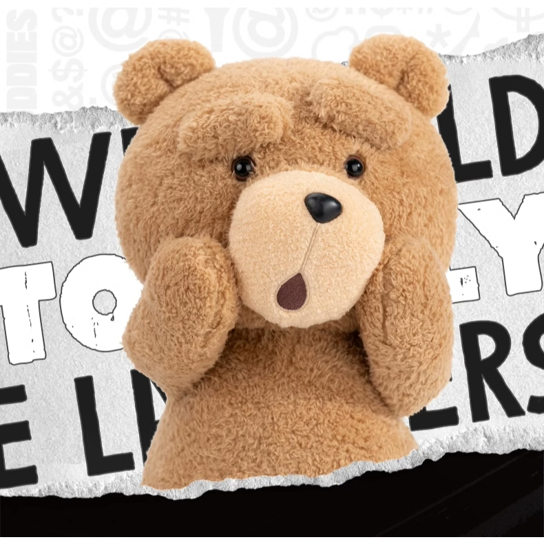 🔥พร้อมส่ง🔥 Pop MART Ted 2 Bear Mobile Plush Doll ตุ ๊ กตาผ ้ ากํามะหยี ...