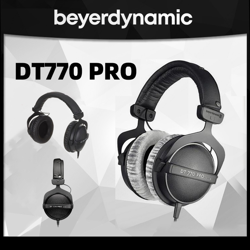 Beyerdynamic DT770 PRO ชุดหูฟังจอภาพมืออาชีพเหมาะสําหรับสตูดิโอเพลง ...