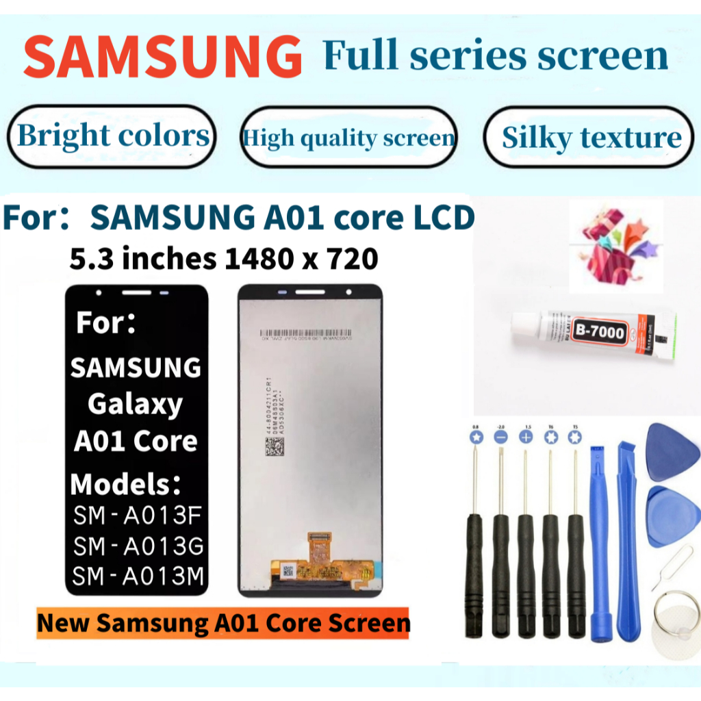 ยี่ห้อใหม่ Samsung Galaxy A01 Core LCD Touch Display Screen SM-A013F SM ...