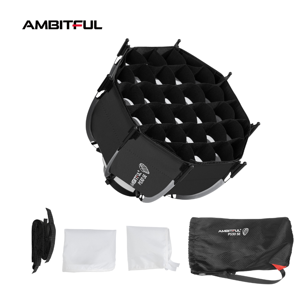 Ambitful 30 ซม.45 ซม.50 ซม.PS30 PS45 PS50 SE Bowens Mount แปดเหลี่ยมร่ม ...