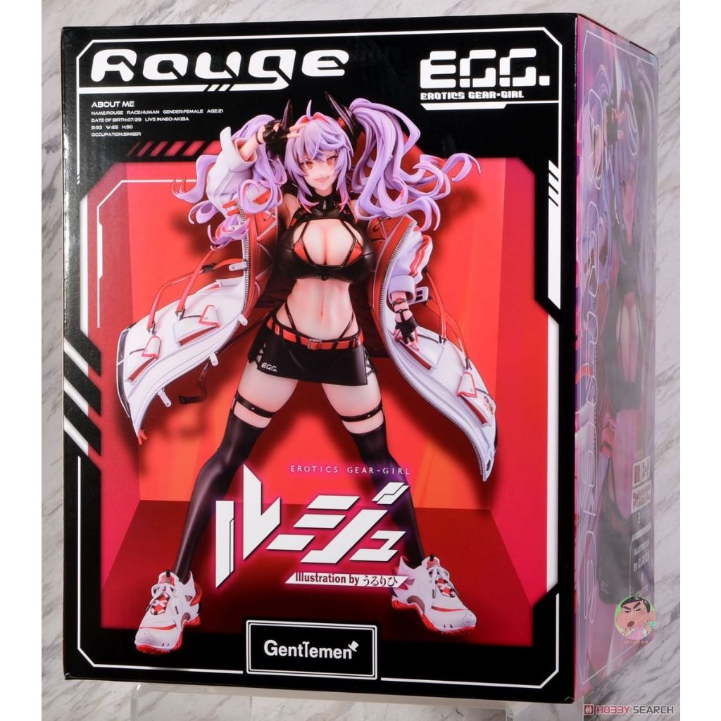 Gentlemen Erotics Gear-Girl Rouge Illustration by Ulrich Figure | Shopee Thailand