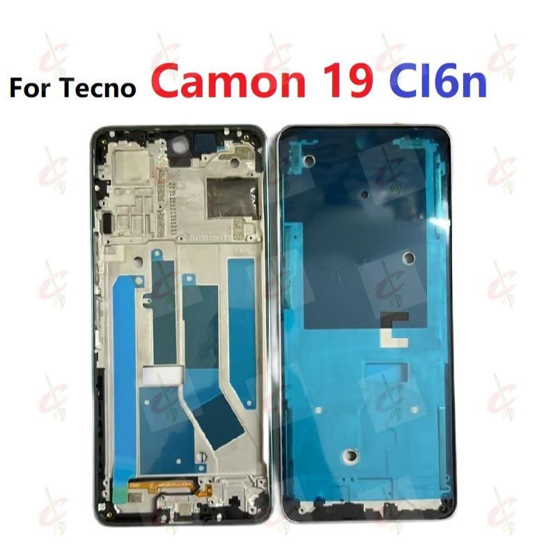 กรอบหน้าจอ LCD สําหรับ Tecno Camon 19 กรอบกลาง CI6 CI6n | Shopee Thailand