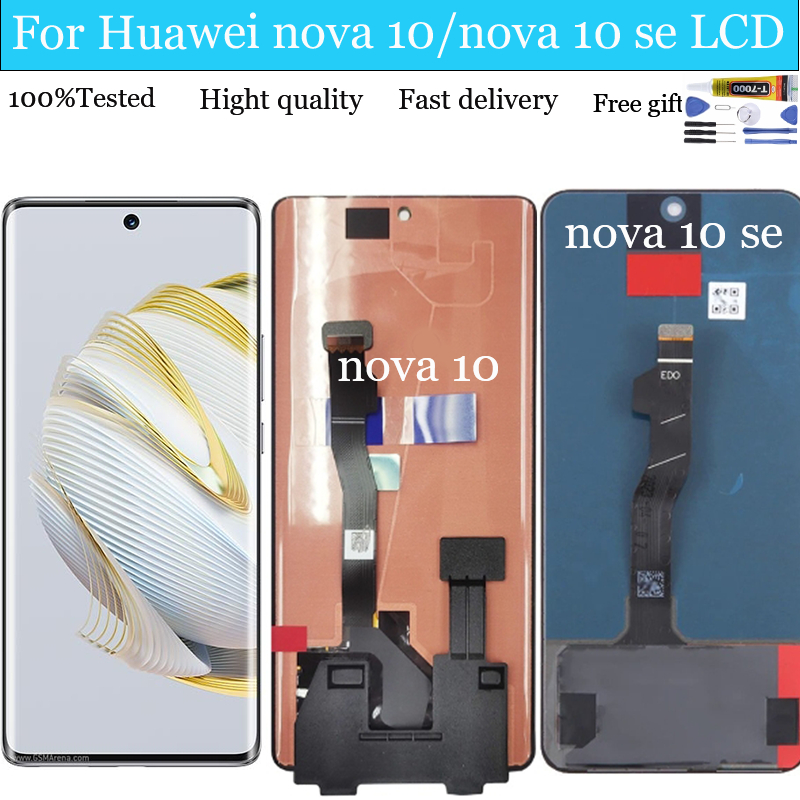 6.67 "Original สําหรับ Huawei nova 10 SE/nova 10 BNE-LX1 BNE-LX3 จอแสดง ...