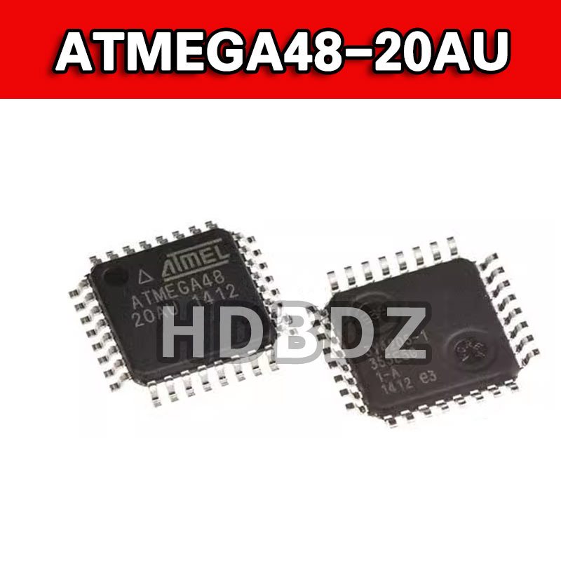 ATMEGA48-20AU ATMEGA48 TQFP32 8bit ชิปไมโครคอนโทรลเลอร์ IC SMD MCU | Shopee Thailand