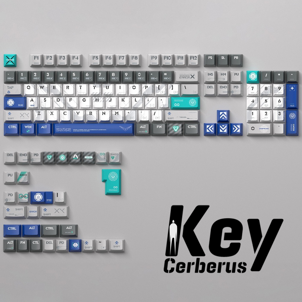 -LW- KEY CERBERUS Mech Angel GN Blue Keycap คีย ์ บอร ์ ดเชิงกลแบบ ...