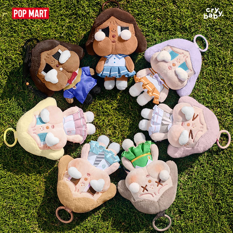 ขายร้อน Pop-mart CRYBABY Sunset Song Club Series พวงกุญแจจี้ตุ๊กตากล่อง ...