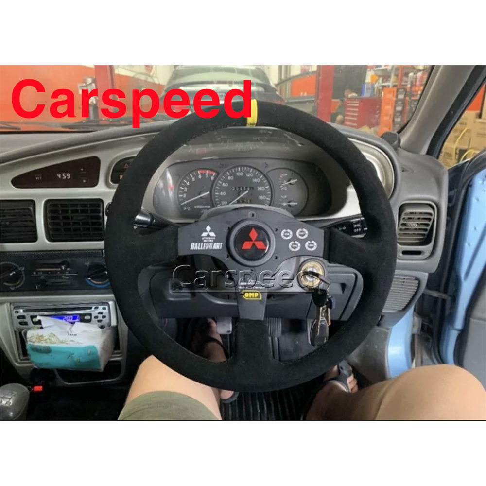 Ralliart Racing กีฬา Suede พวงมาลัย Universal 14 นิ ้ ว Drifting JDM ...