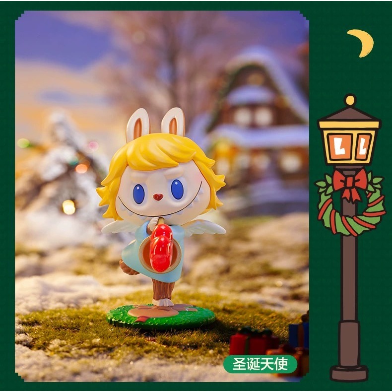 Popmart LABUBU Christmas Series Blind Box Labuba Figure THE MONSTERS ...