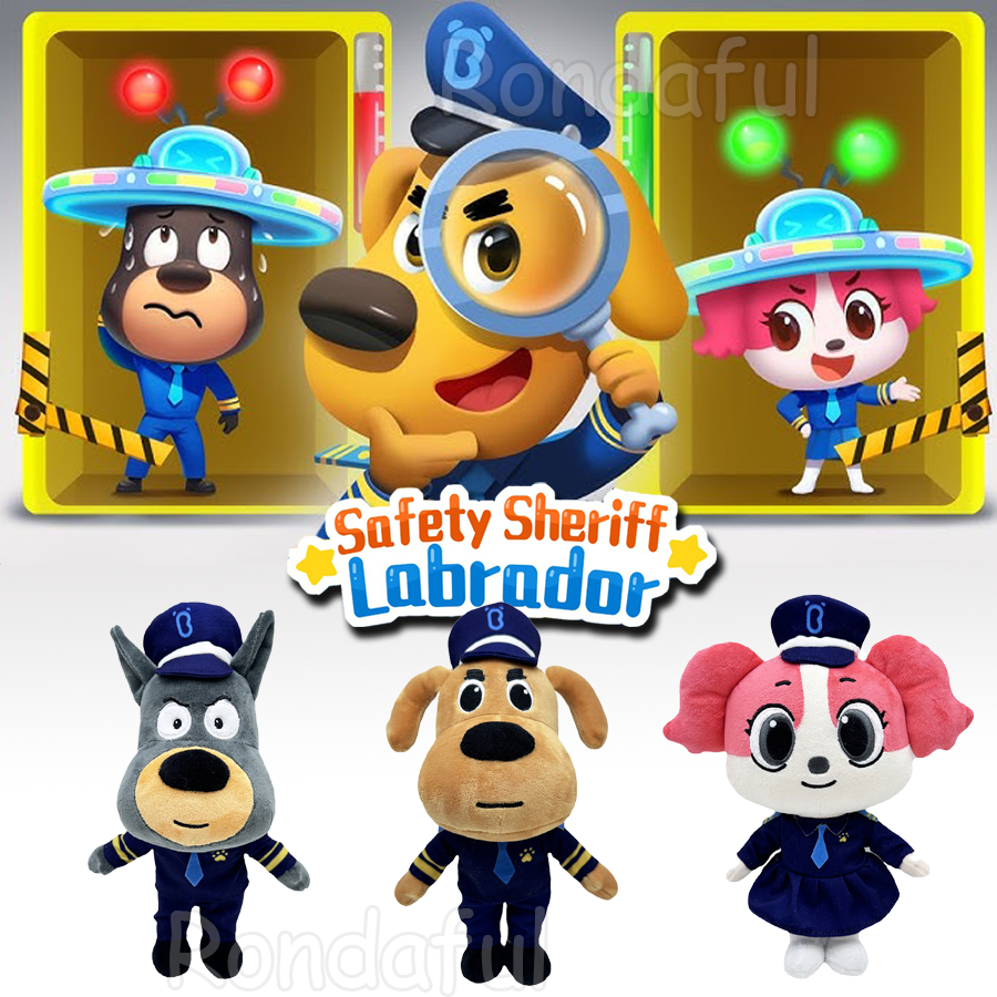 Security Sheriff Labrador ของเล่นนุ่ม หมอนตุ๊กตานุ่ม รูปการ์ตูนดิสนีย์ ...