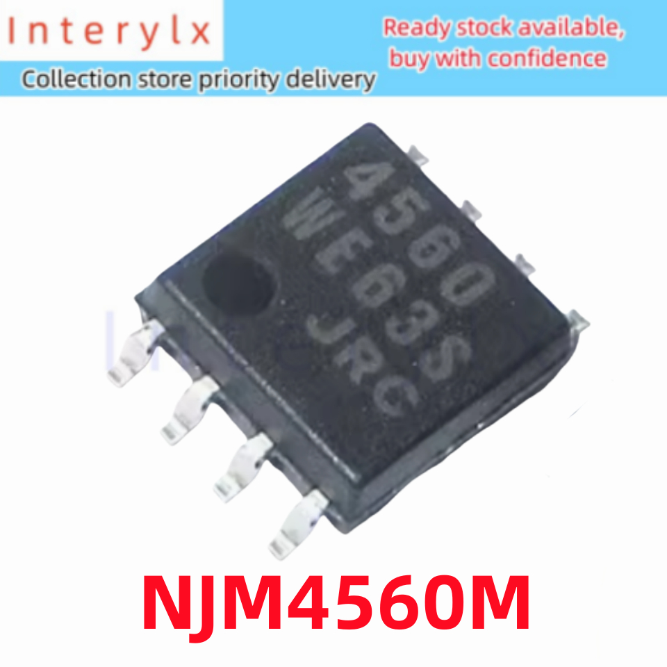 1pcs/lot NJM4560M NJM4560 JRC4560 4560 Patch SOP8 ประสิทธิภาพสูง Dual Transport IC ชิป | Shopee ...