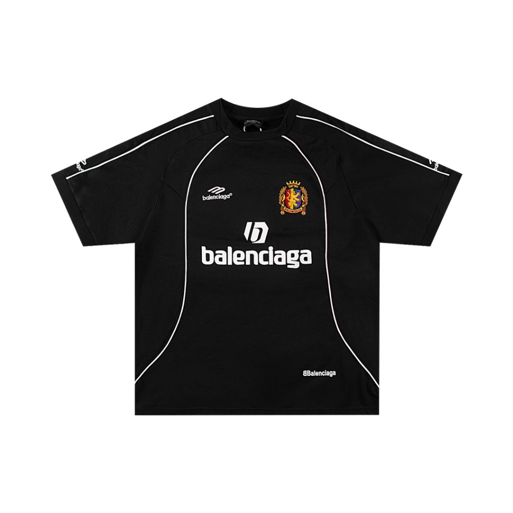 Balne AD เสื ้ อฟุตบอลอเมริกันดีไซน ์ ขนาดใหญ ่ ,XS-L , BLACK OVERSIZED ...