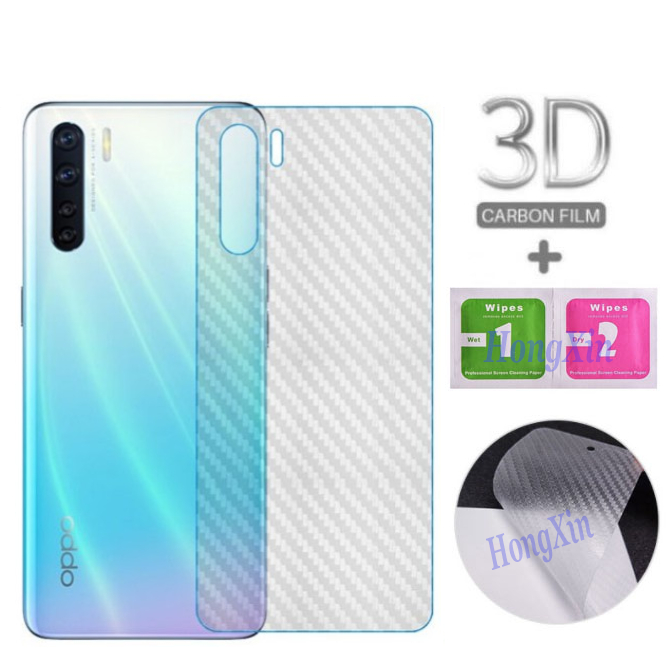 สําหรับ OPPO A2X A98 A97 A96/A76/A36 A95 A94 A93 กลับฟิล์มป้องกัน 3D คาร์บอนไฟเบอร์ OPPO A2 Pro ...