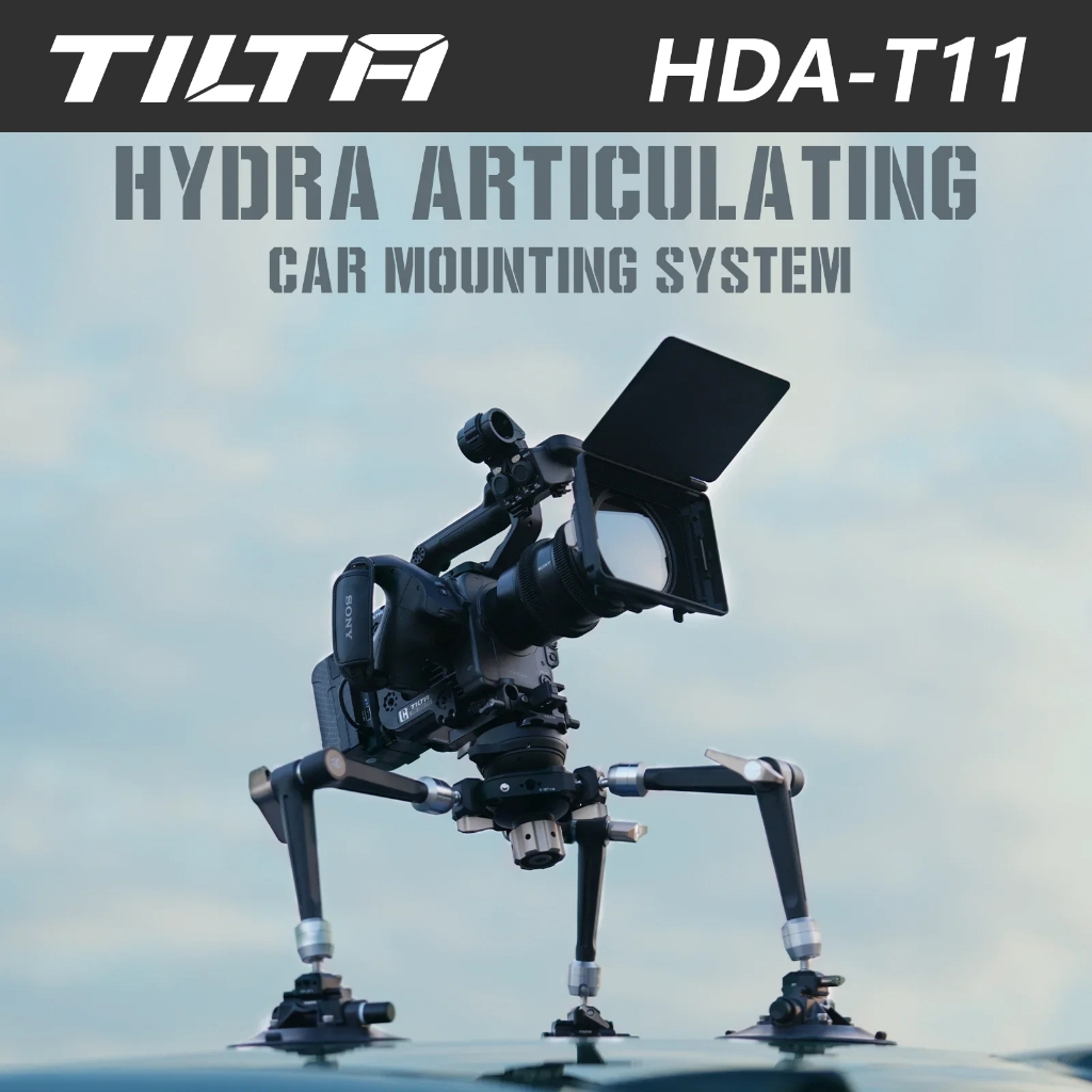 Tilta Hydra Articulated Car Mounting System พร้อมถ้วยดูดอิเล็กทรอนิกส์ ...