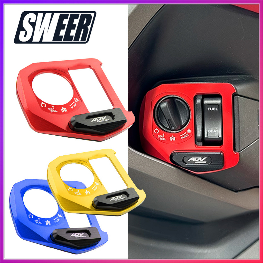 Nmotorcycle Starter Switch ฝาครอบจุดระเบิด CNC ประตูล็อค Guard ...