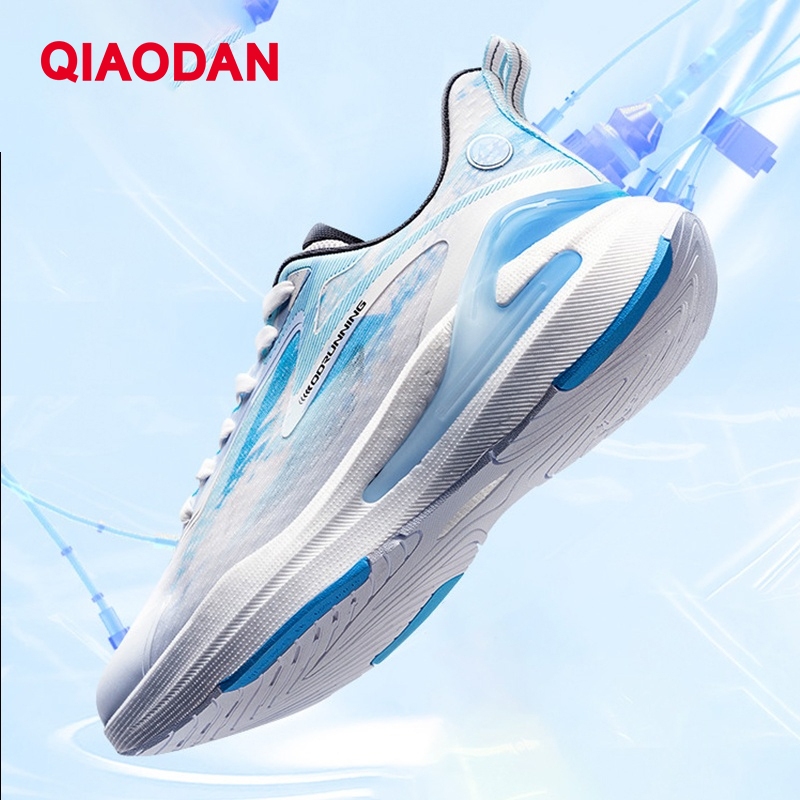 Qiaodan Wuju SEรองเท้าวิ่งผู้ชาย XM15240202เอฟ | Shopee Thailand