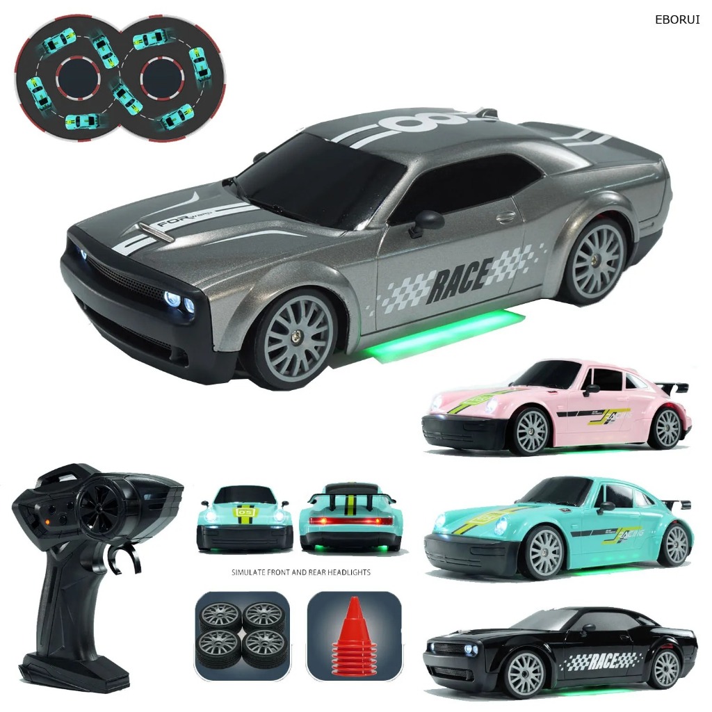 Fayee 1/20 2.4G 4WD RC Drift รถ Full Proportional Drift AE86 พร้อมไฟ LED ความเร็วสูง Racing On ...
