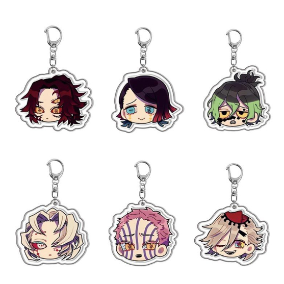 Demon Slayer Kitchen Gate Tanjiro ภรรยาของฉัน Zenitsu จี้พวงกุญแจอะคร ...
