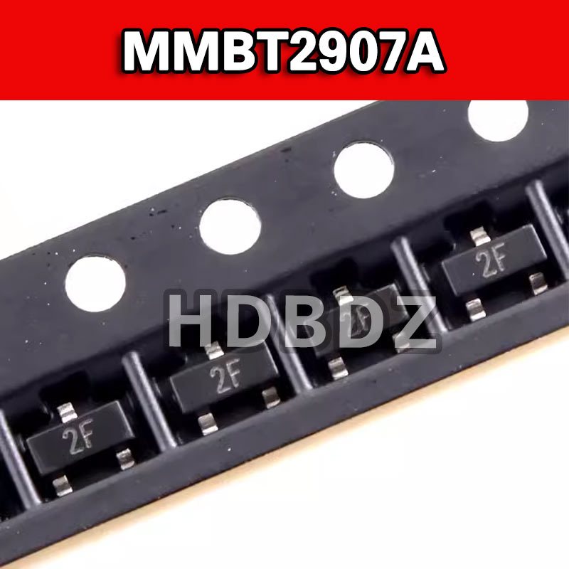 100pcs MMBT2907A 2F 2907A SOT23 SMD Triod High Current PNP สัญญาณ ...