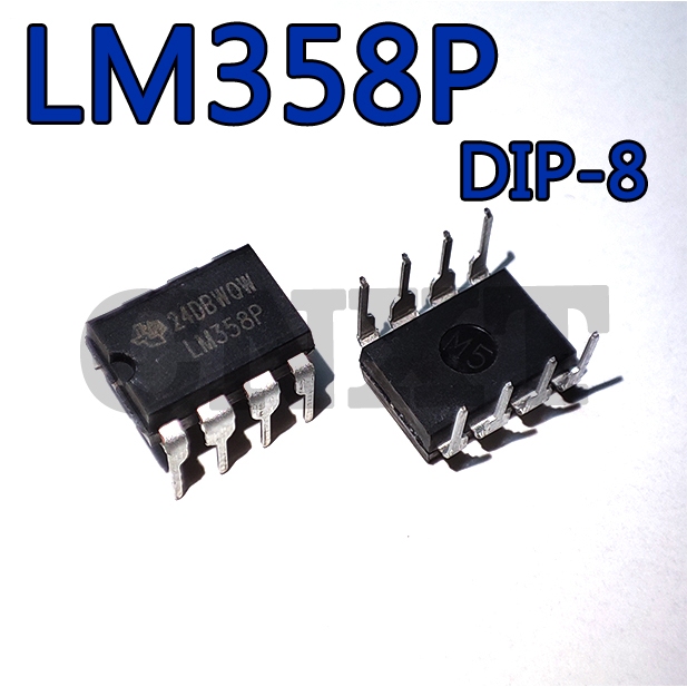 10 ~ 50 ชิ้น LM358 LM358P LM358N เครื่องขยายเสียงการทํางานชิป Dual ...