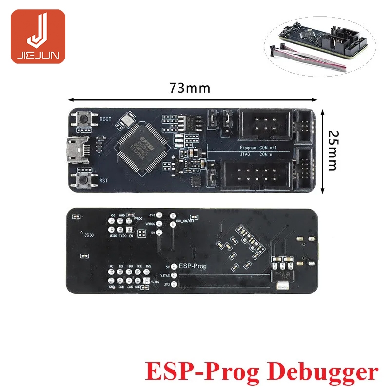 Esp-prog Development Board JTAG Debug โปรแกรม Downloader โมดูล Debacing เครื่องมือสําหรับ ...