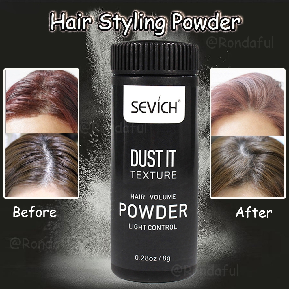 Hair Fluffy Powder Mattifying Powder Unisex Hair Volume จัดแต่งทรงผม ...