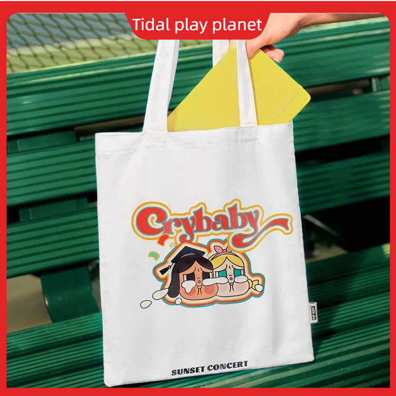 Popmart CRYBABY Sunset Concert Series กระเป๋าสะพายกระเป๋าเก็บสินค้าอิน ...