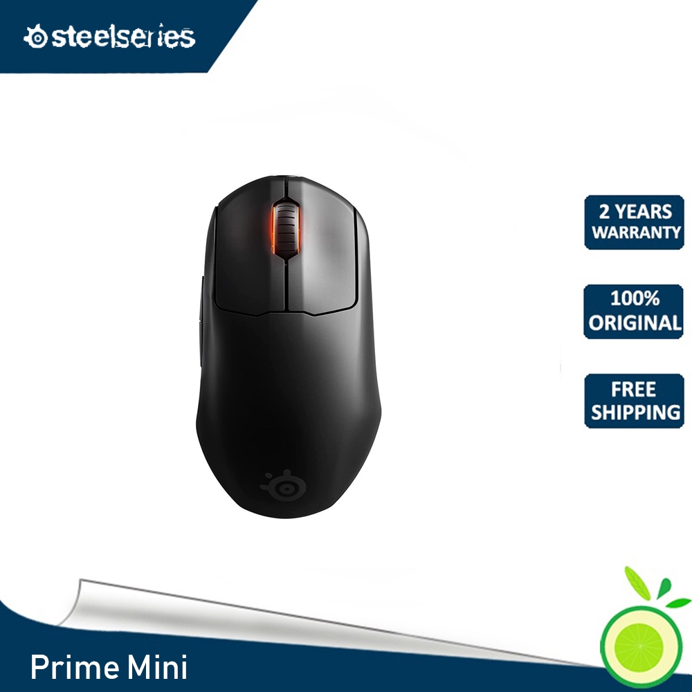 เมาส์สําหรับเล่นเกม SteelSeries Prime Mini Wireless FPS แสงอัลตร้า 73g | Shopee Thailand