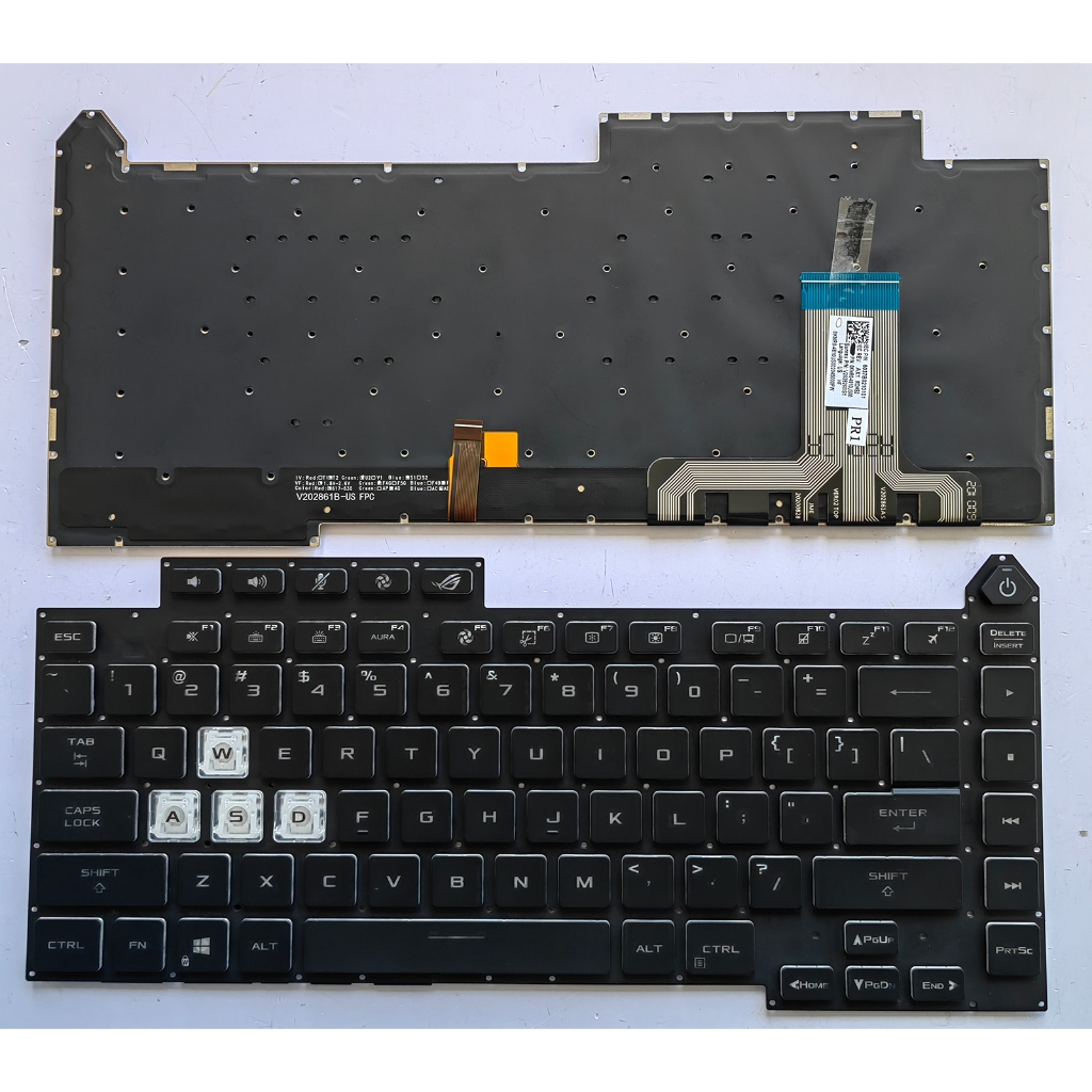 ใหม่สําหรับ Asus ROG Strix G15 G513 G513Q G513QM G513QY G533 คีย์บอร์ด ...