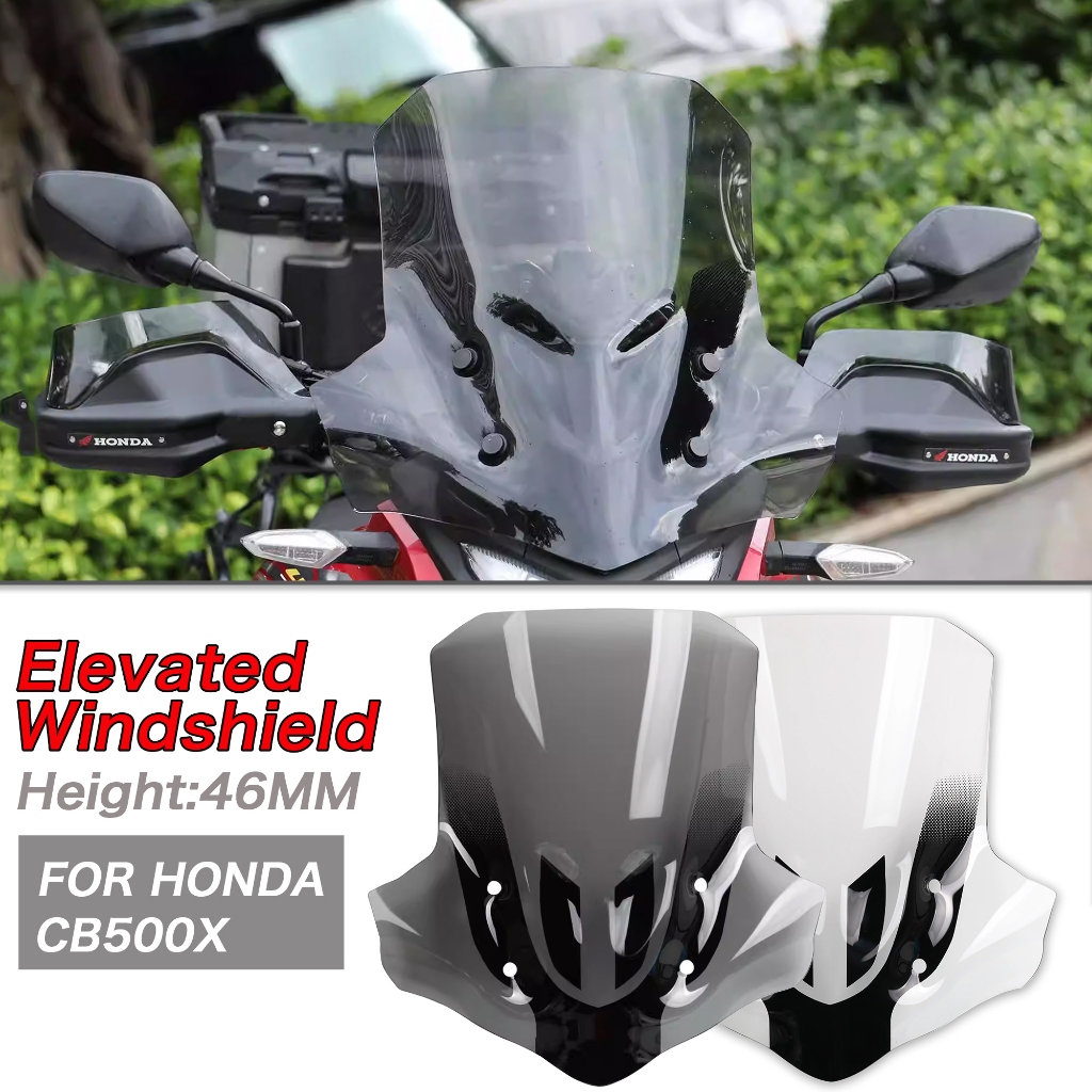 สําหรับ Honda CB500X 2013 ~ 2023 PMMA ความสูง 460 มม.รถจักรยานยนต์ ...