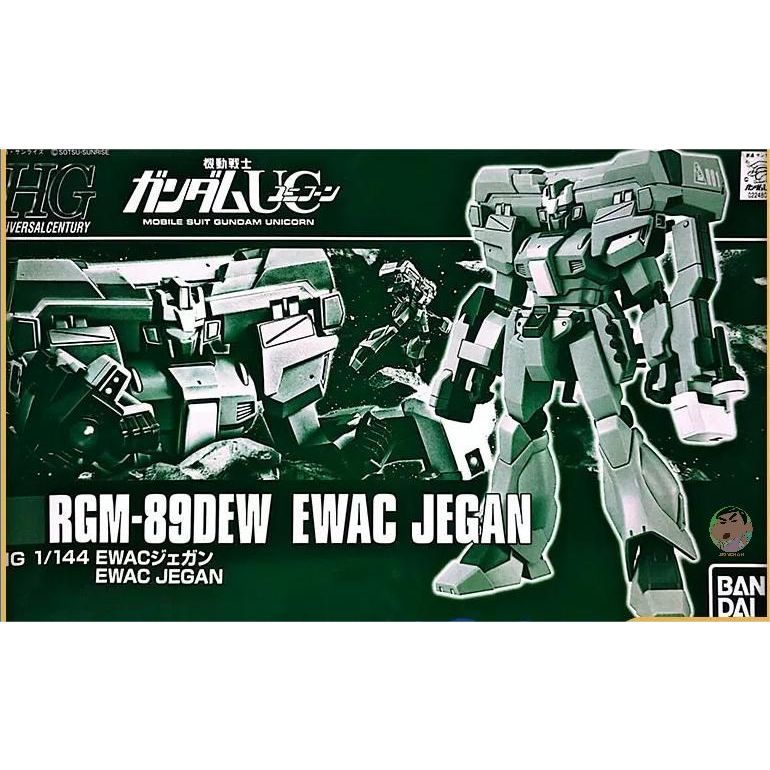 Bandai กันดั้ม HGBF 1/144 EWAC JEGAN Model Kit | Shopee Thailand
