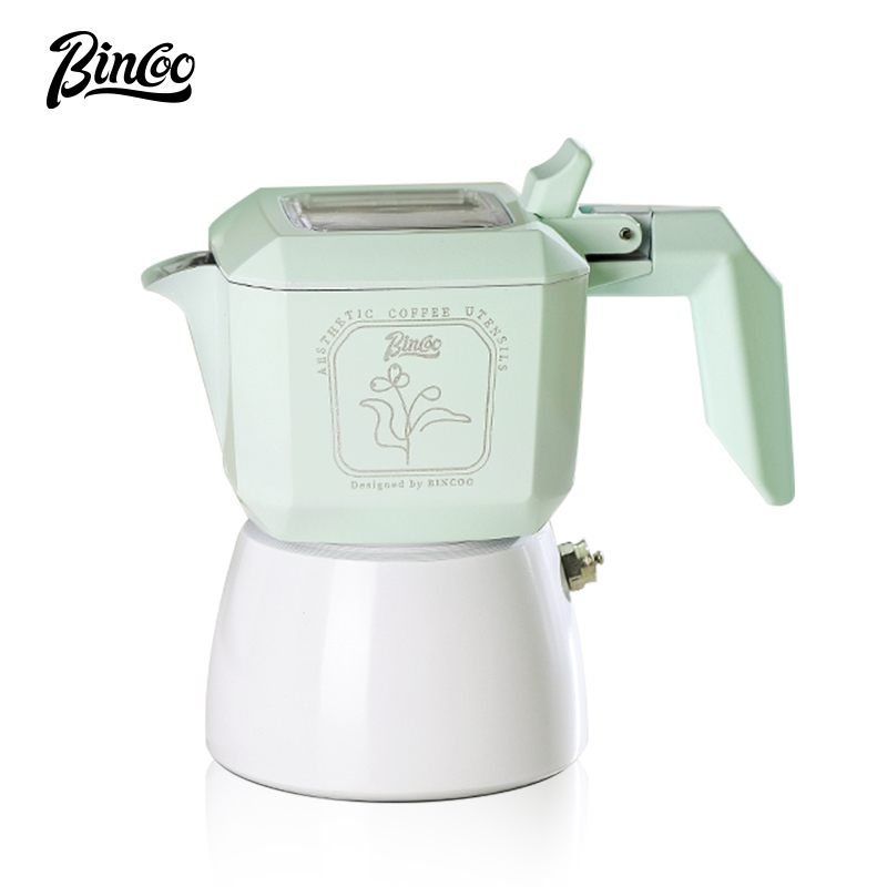 Bincoo Double Valve Moka Pot Set เครื่องชงกาแฟที่บ้าน หม้อกาแฟต้มกาแฟ ...