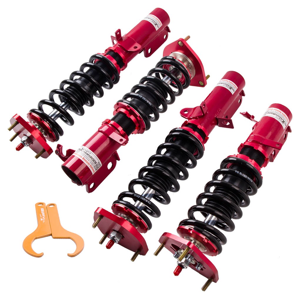 maXpeedingrods Coilover ชุดโช๊คอัพ สำหรับ Toyota Corolla Levin AE90 ...