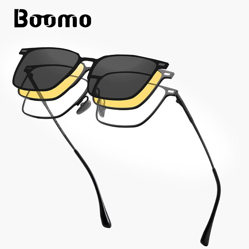 Boomo - แว่นกันแดดแม่เหล็กแบบสลับได้ แว่นกันแดดโพลาไรซ์ แว่นกันแดดการ ...