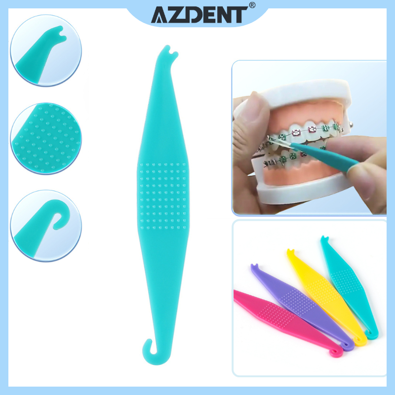 Azdent 50 ชิ้น / แพ็ค ทันตกรรม จัดฟัน ยางยืด แถบสี เครื่องมือเสริม | Shopee Thailand