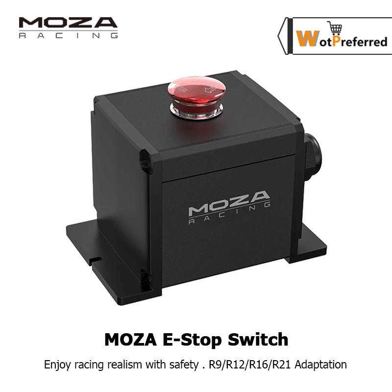 Moza E-Stop Switch การเชื่อมต่ออเนกประสงค์ เทเลอร์ประสบการณ์ของคุณด้วยสามโหมด ปลั๊กตัวสุดท้ายใน ...