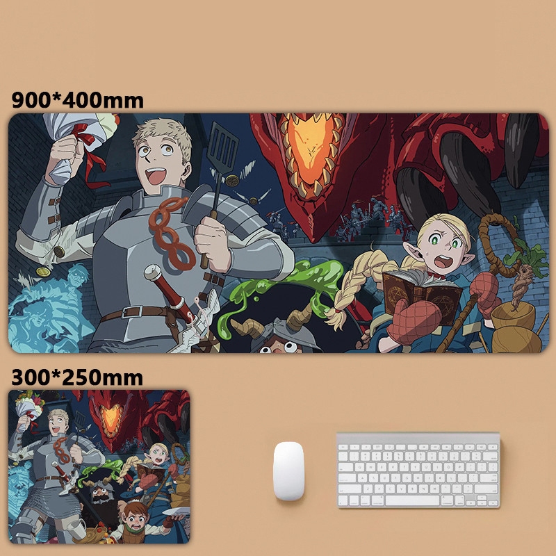 แผ่นรองเมาส์ Dungeon Dungeon Meal Danjon Meshi XXL ขนาดใหญ่ กันลื่น ...